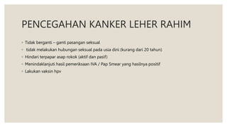 KANKER LEHER RAHIM mmmmmmmmmmmmmmmmmmmmmmm | PPTX