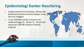 KANKER NASOFARING lecture ear nose throa | PPT