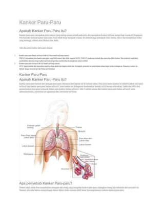 Kanker paru | DOCX