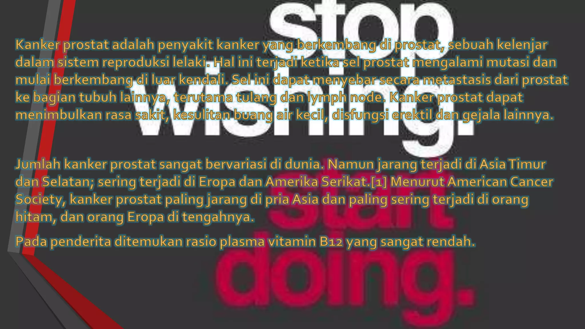 Kanker prostat | PPTX