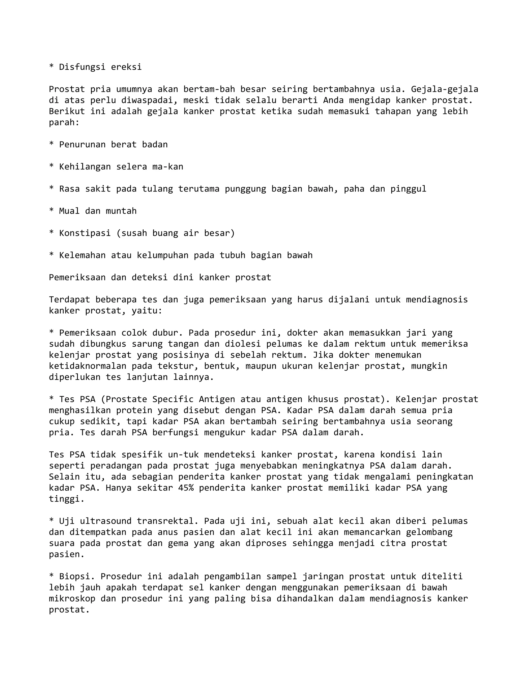 Kanker prostat | PDF