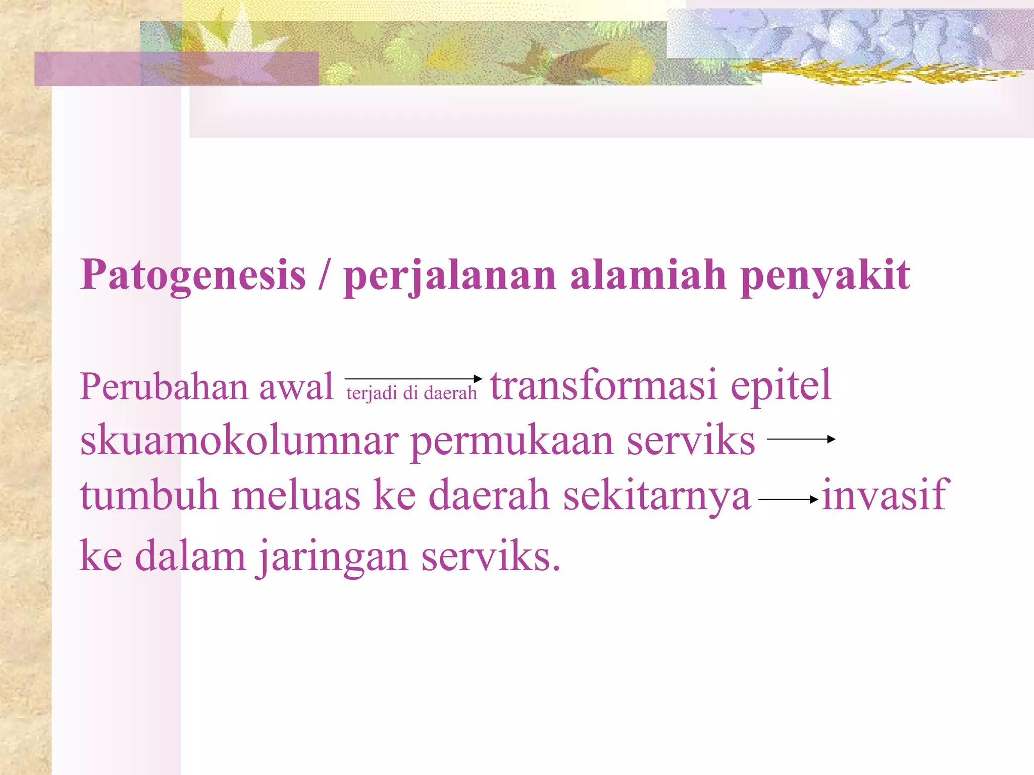 Kanker serviks by dr.Trifena RAFA, klinik kecantikan Bandung | PPT