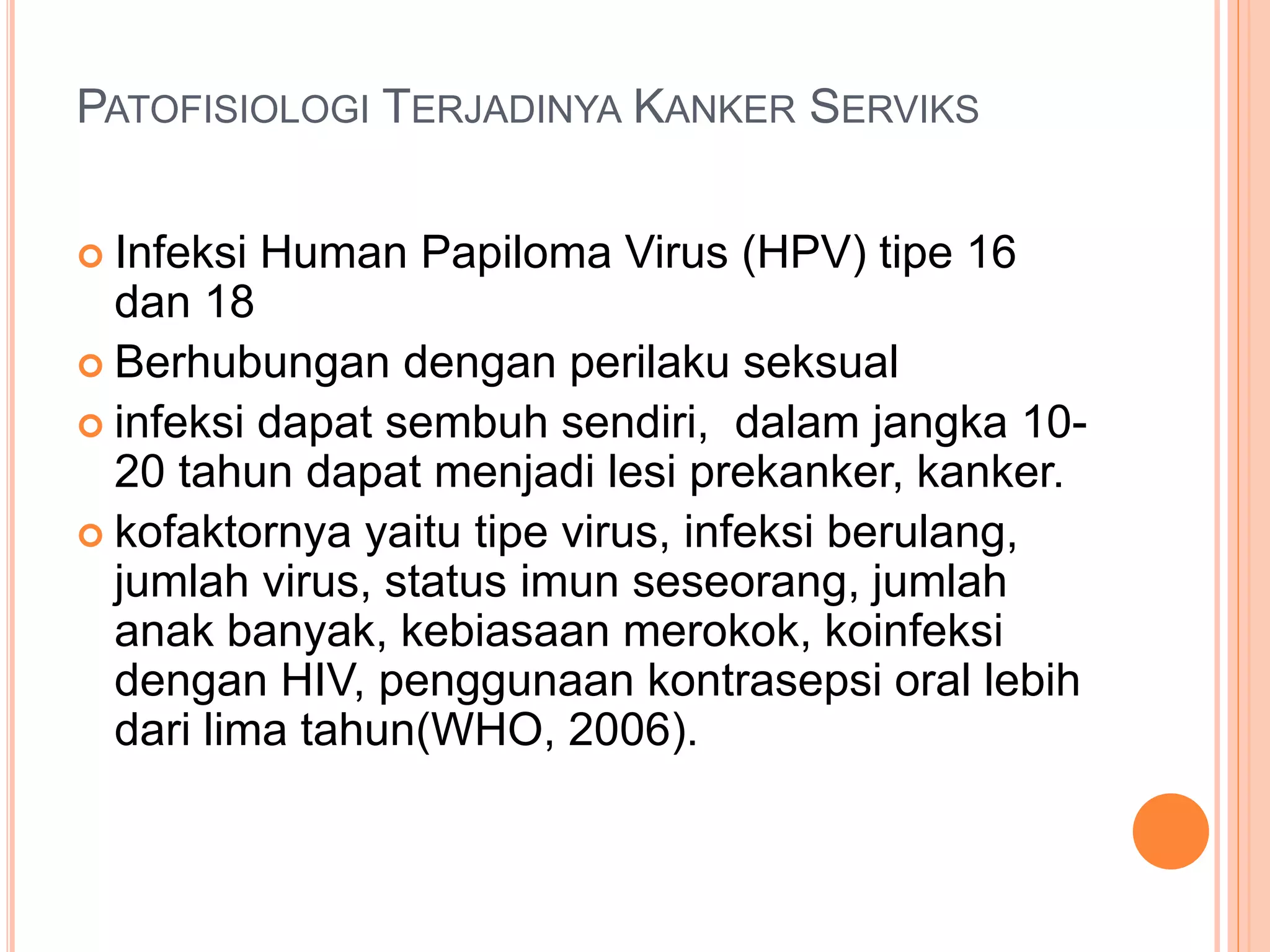 Kanker serviks | PPTX