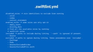 SwiftLint | PPT