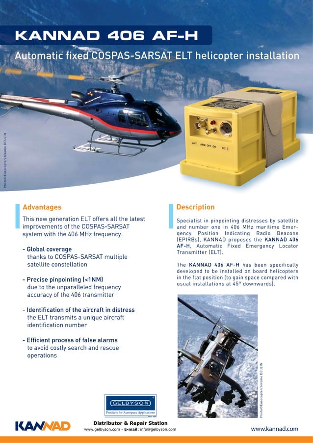 Kannad 406 af h | PDF