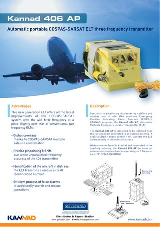 Kannad 406 ap | PDF | Technology & Computing