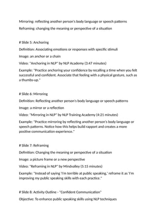Neurolinguistic Programming (NLP) in Language Teaching: Enhancing ...