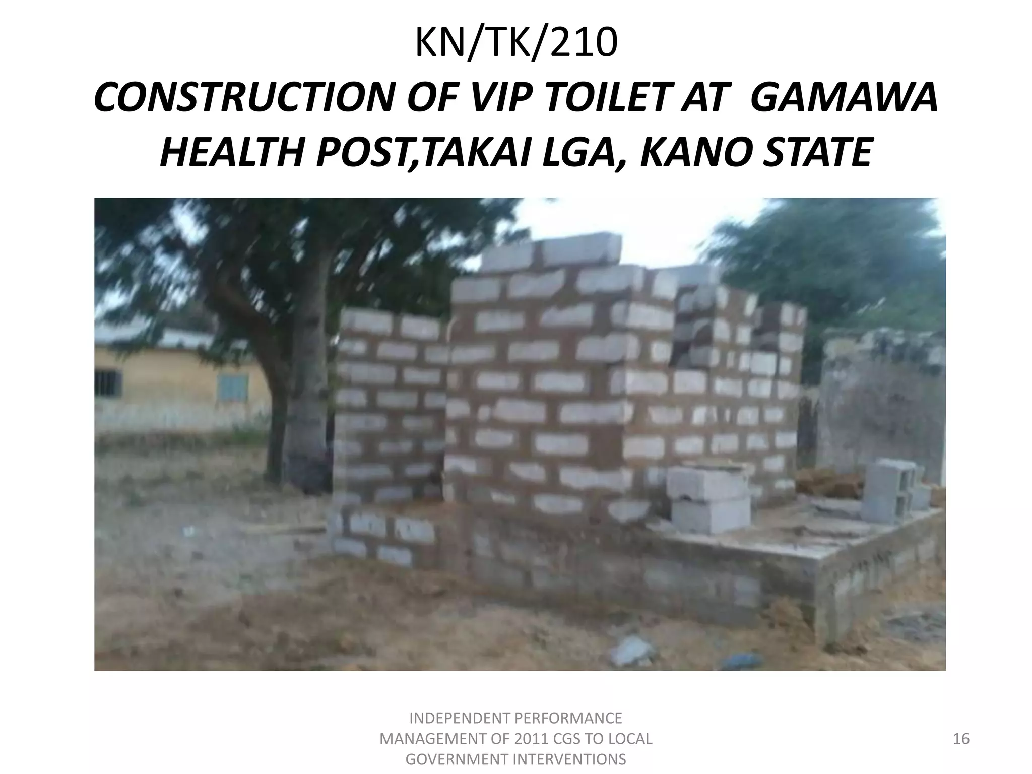 Kano sample pictorial presentation of some projects (kano) | PPTX