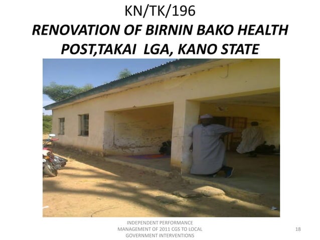 Kano sample pictorial presentation of some projects (kano) | PPTX