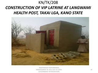 Kano sample pictorial presentation of some projects (kano) | PPTX