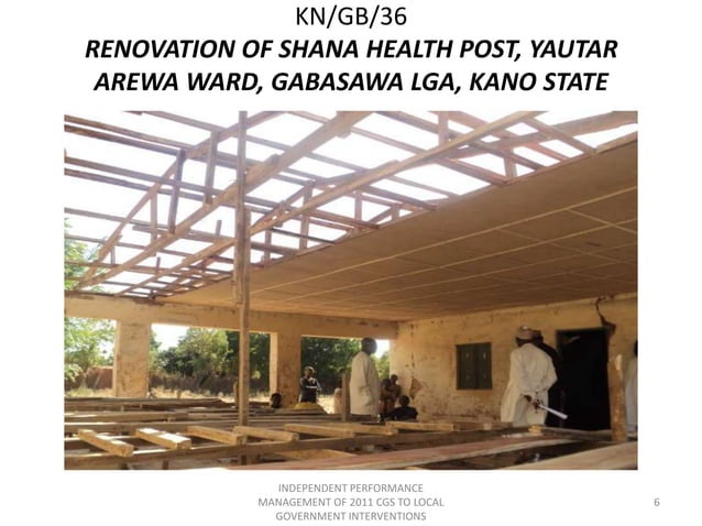 Kano sample pictorial presentation of some projects (kano) | PPTX