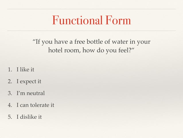 Kano Model Lightning Talk | PPT
