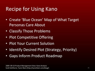 Kano Analysis.20090923 | PPT