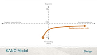 Kano modellen - hvordan lage magiske løsninger? | PPT