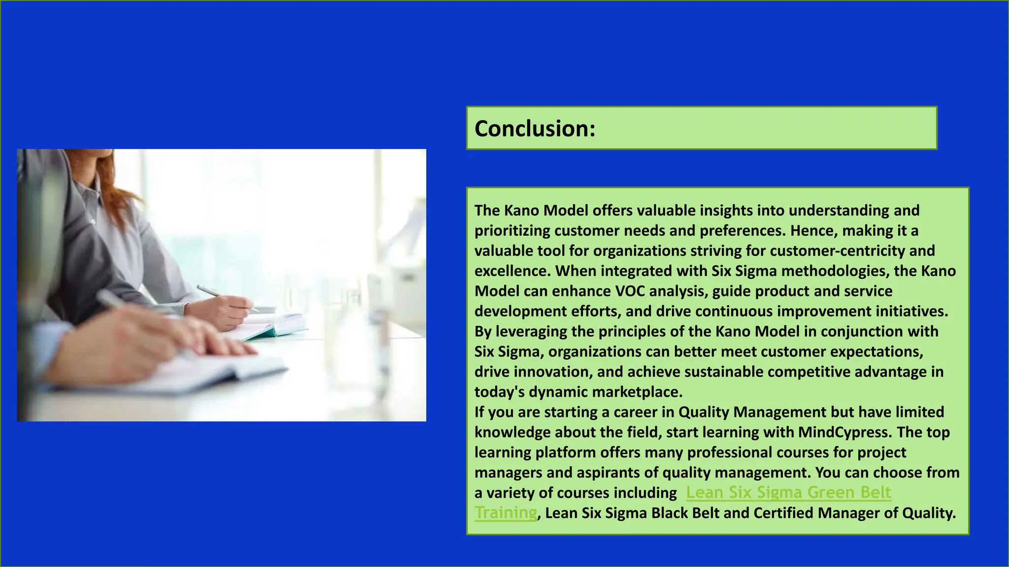 Kano Model What Is It and It’s Relation to Six Sigma.pptx