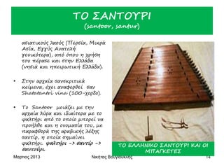 Κανονάκι και Σαντούρι | PPTX