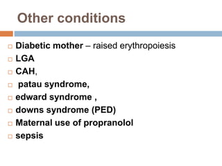 Polycythemia in newborn | PPTX
