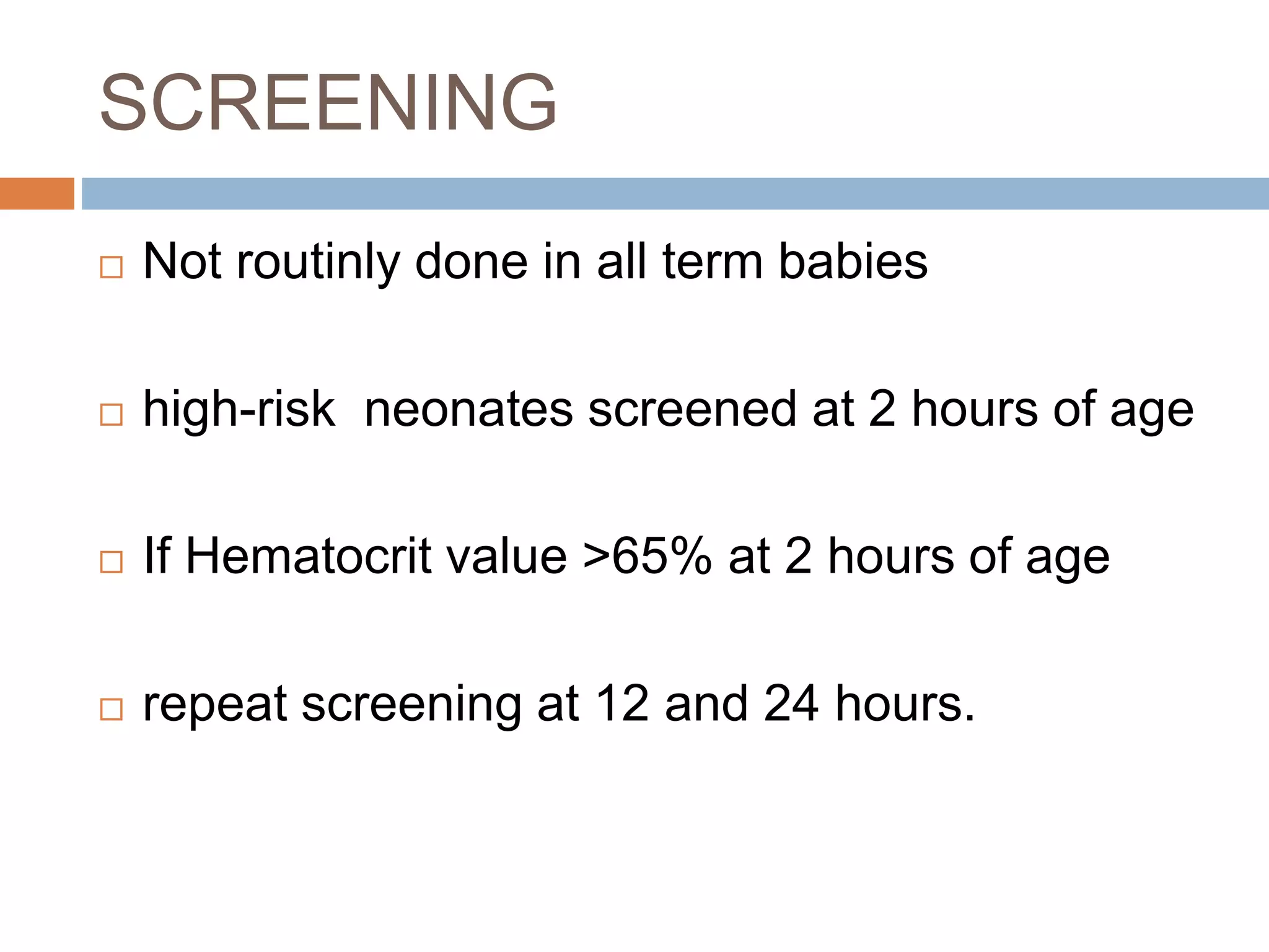 Polycythemia in newborn | PPTX