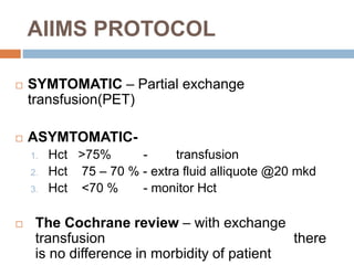 Polycythemia in newborn | PPTX