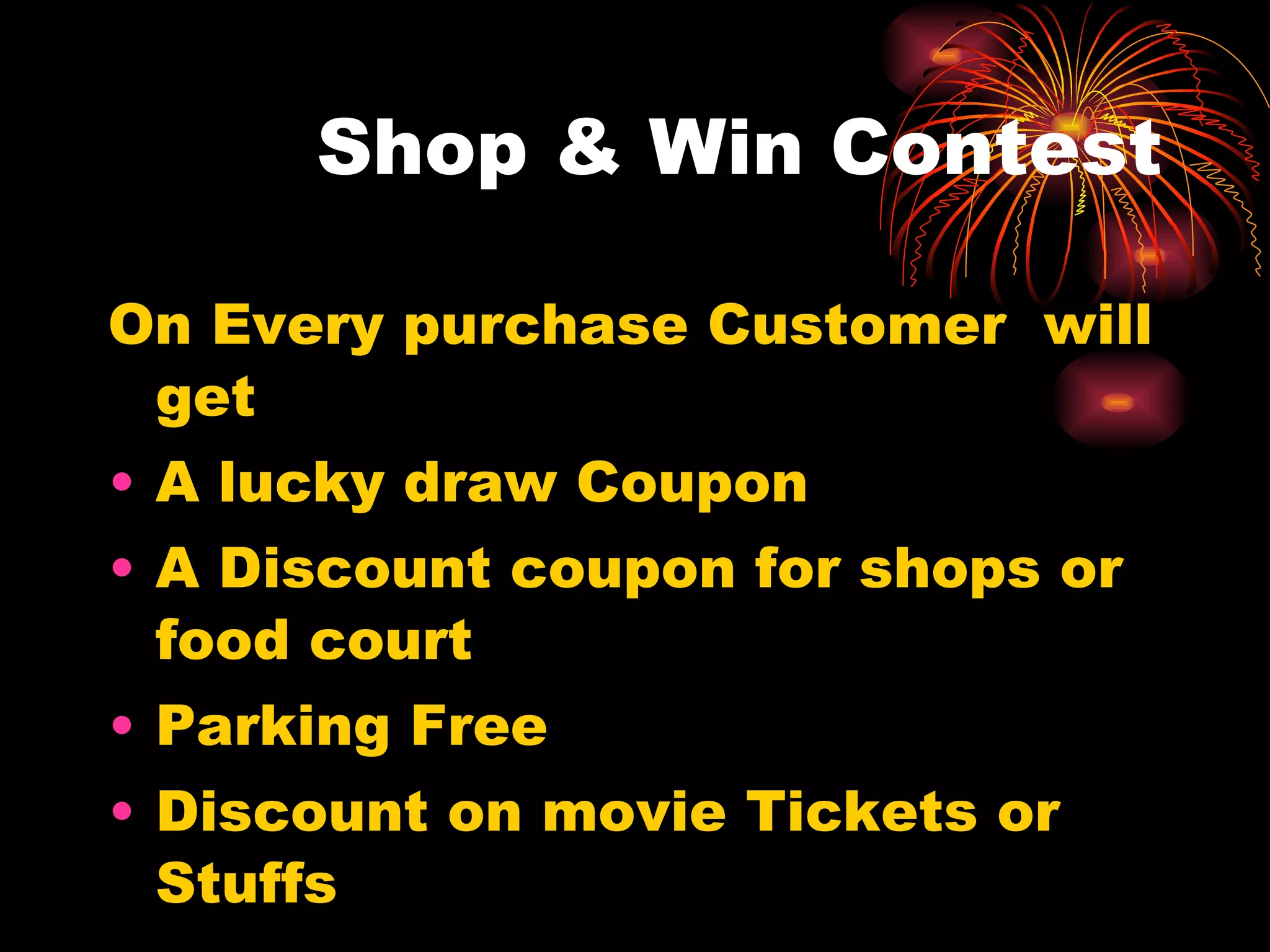 mall carnival presentation | PPT