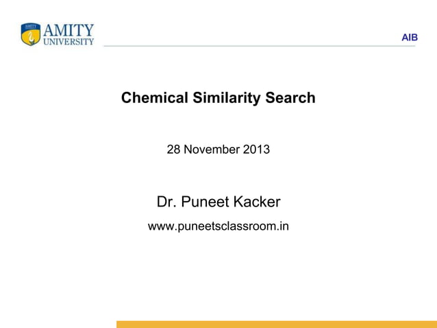 Chemoinformatics Practical Ppt
