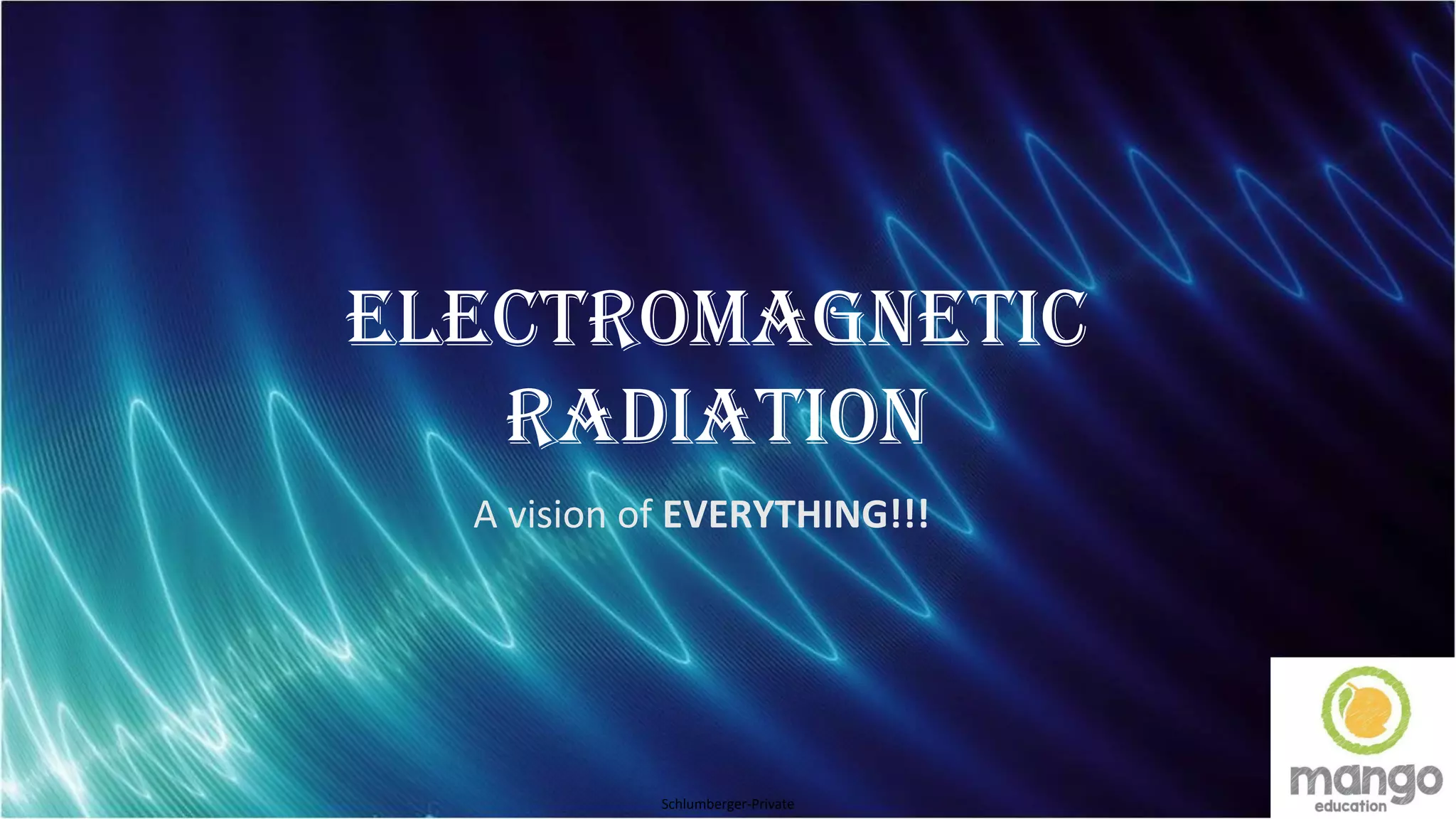 KAN Talks 4: Electromagnetic Radiation | PPT