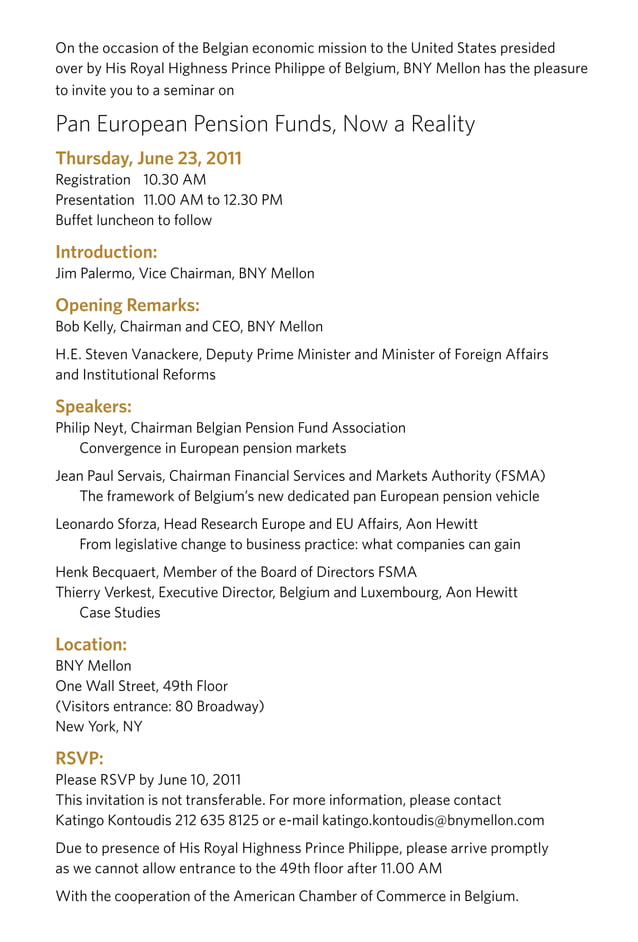 Belgian economic mission | PDF | Financial Industry | Industries