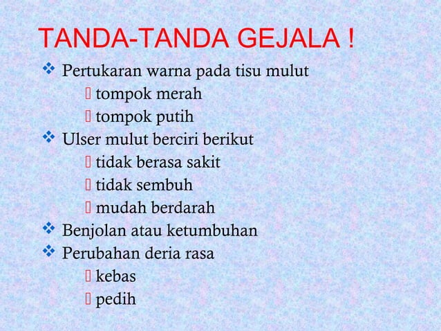 Kanser mulut | PPT