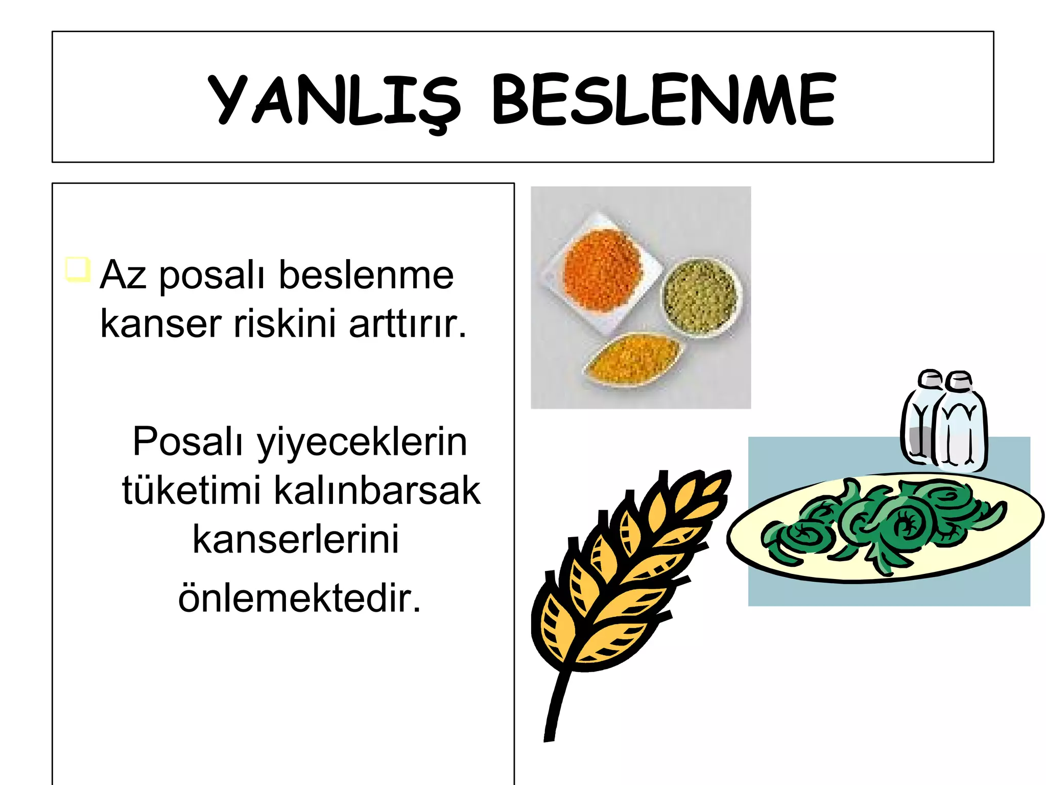 Kanser ve Kanserden Korunma Yollari | PPT