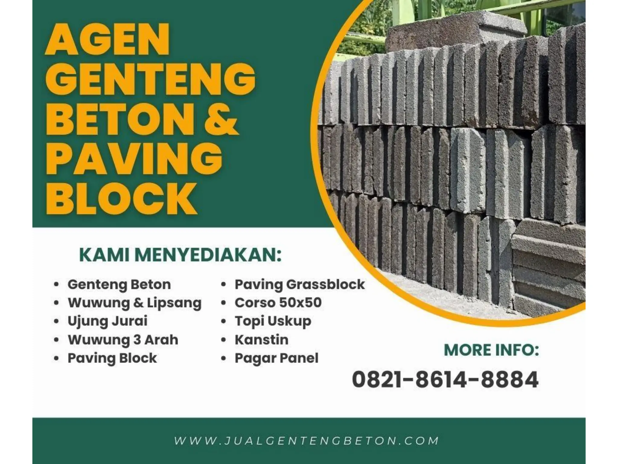 Kanstin Conblock Berkualitas untuk Tepi Jalan Kuat | PDF