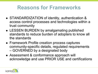 Trust Frameworks Explained | PPTX