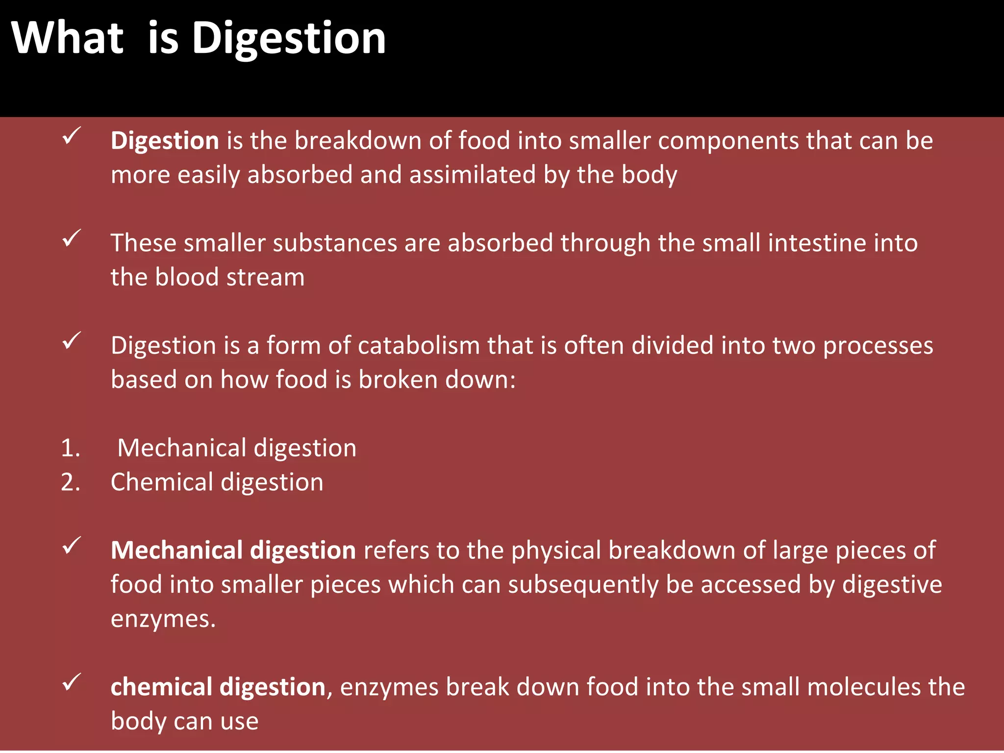 Digestion in monogastric animal and hormonal control | PPT