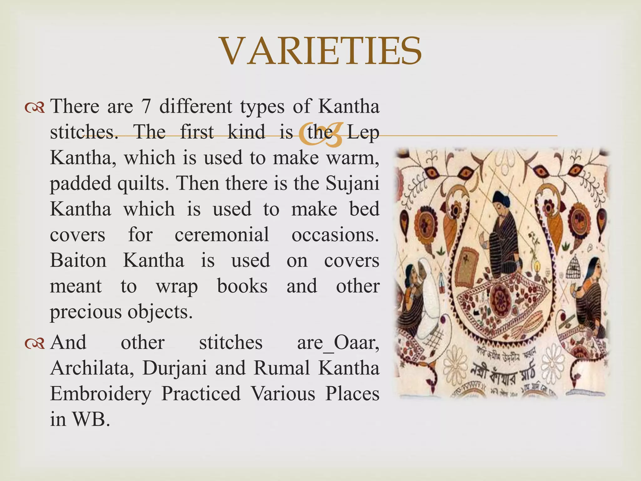 Kantha by Roy | PPTX