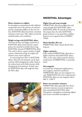 Kanthal a1 Handbook | PDF