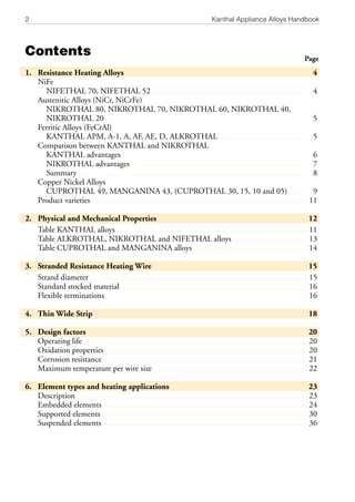 Kanthal a1 Handbook | PDF