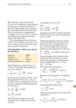 Kanthal a1 Handbook | PDF