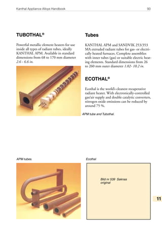Kanthal a1 Handbook | PDF