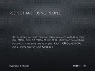 Kantian Ethics | PPT