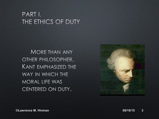 Kantian Ethics | PPT