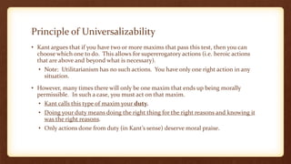 Kantian Ethics (Philosophy)!!!!!!!!!!!!!!!! | PDF