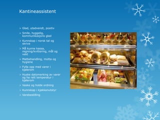 Kantineassistent mohammedogmagnus | PPTX