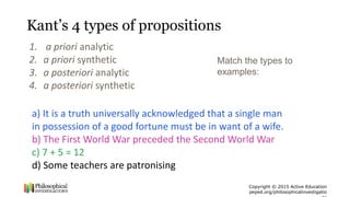 Kant's Moral Argument for the existence of God | PPTX