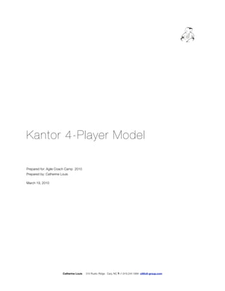 Kantor 4 Player Model (handout) | PDF