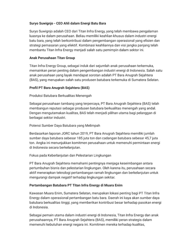 Kantor Pusat PT Titan Infra Energy di Tangerang Jakarta Titan Group Milik Siapa.pdf