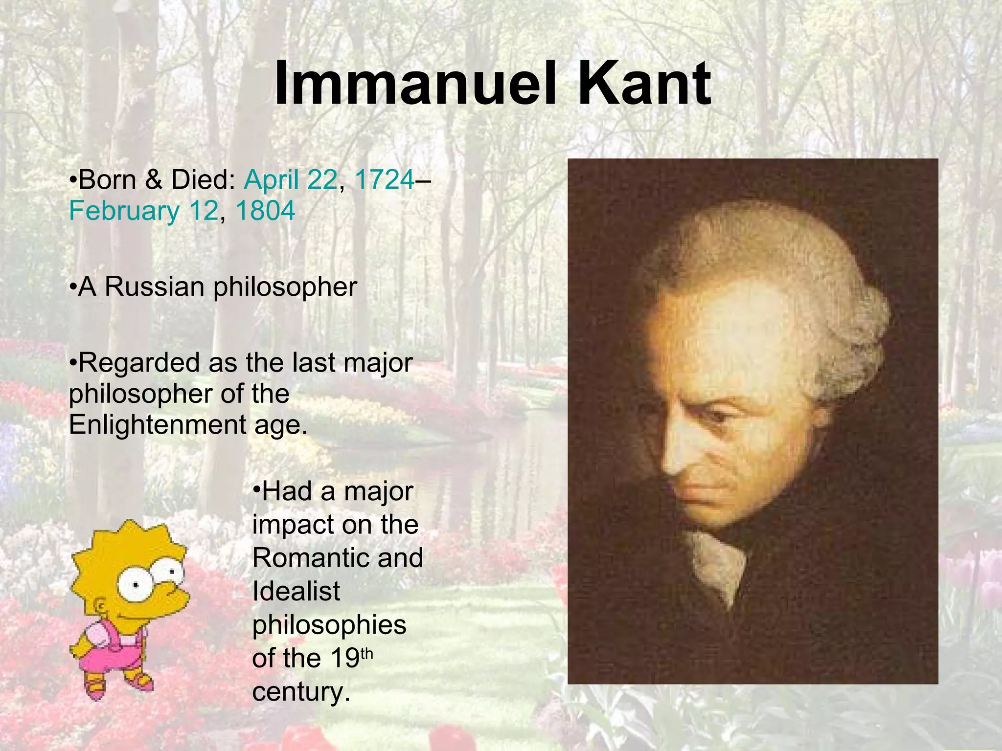 Kant power point | PPT