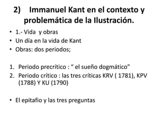 Kant teoría del conocimiento | PPTX