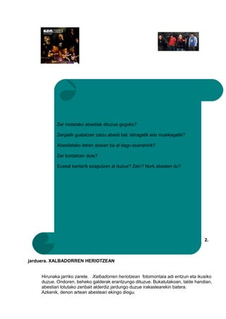 Kantu kontari ikasleentzako matreriala | DOC