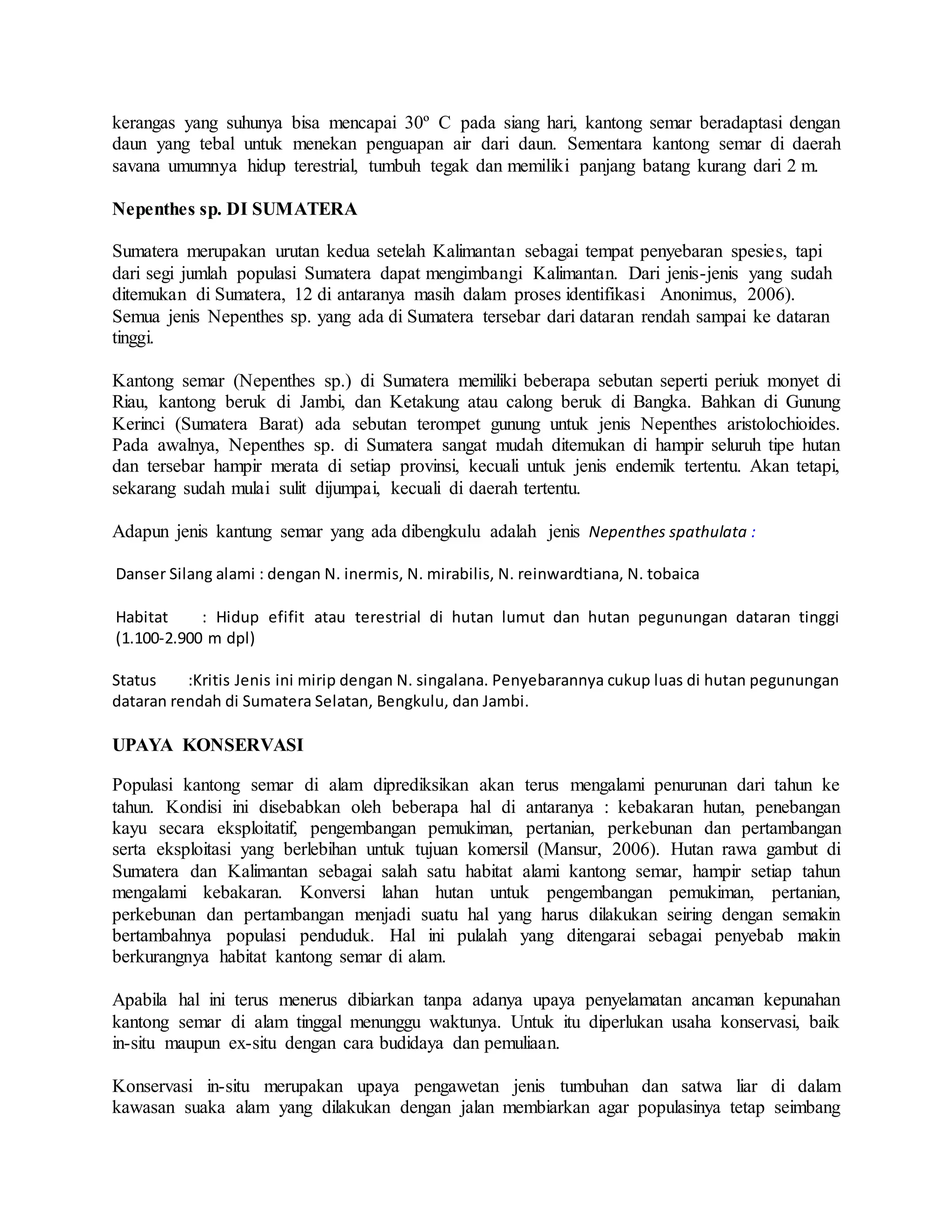 Kantung semar | DOCX