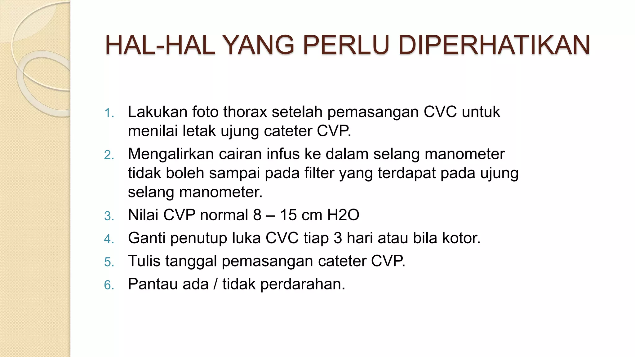 Kanulasi vena central | PPTX