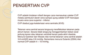 Kanulasi vena central | PPTX